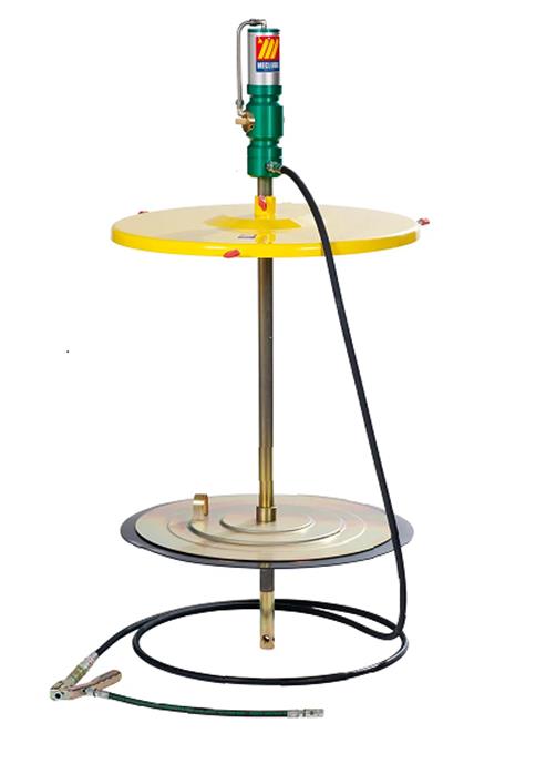 Pneumatische vetpomp set 14:1 180-220 KG Ø550-600 mm - Ambi smeersystemen