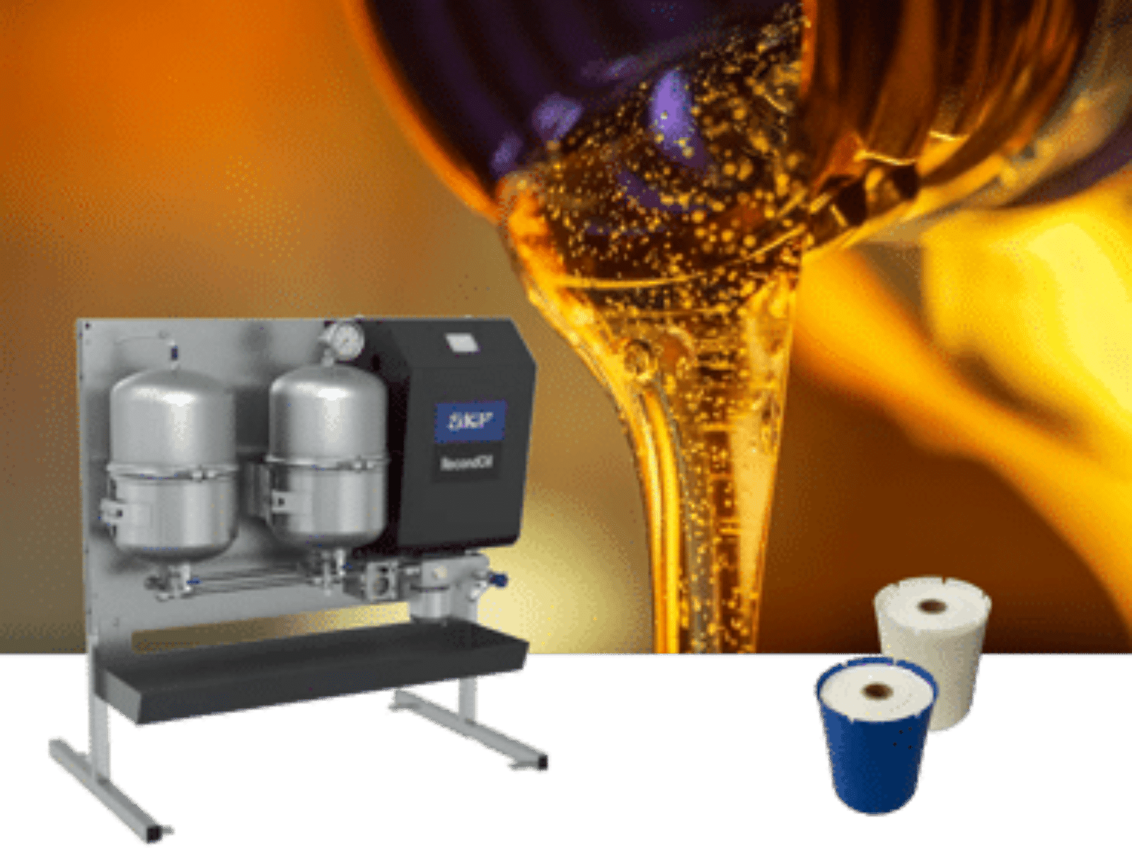 SKF RecondOil Box Bypass Filtratie: unieke oliereinheid - Ambi