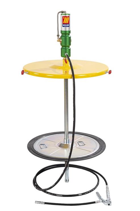 Pneumatische vetpomp set 60:1 180-220 KG Ø550-600 mm - Ambi smeersystemen