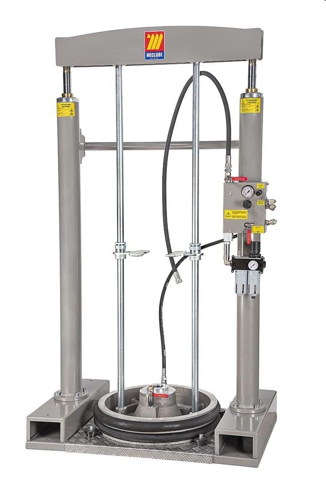 Frame-Lift Industriële Pneumatische vetpomp 50:1 180KG - Ambi smeersystemen